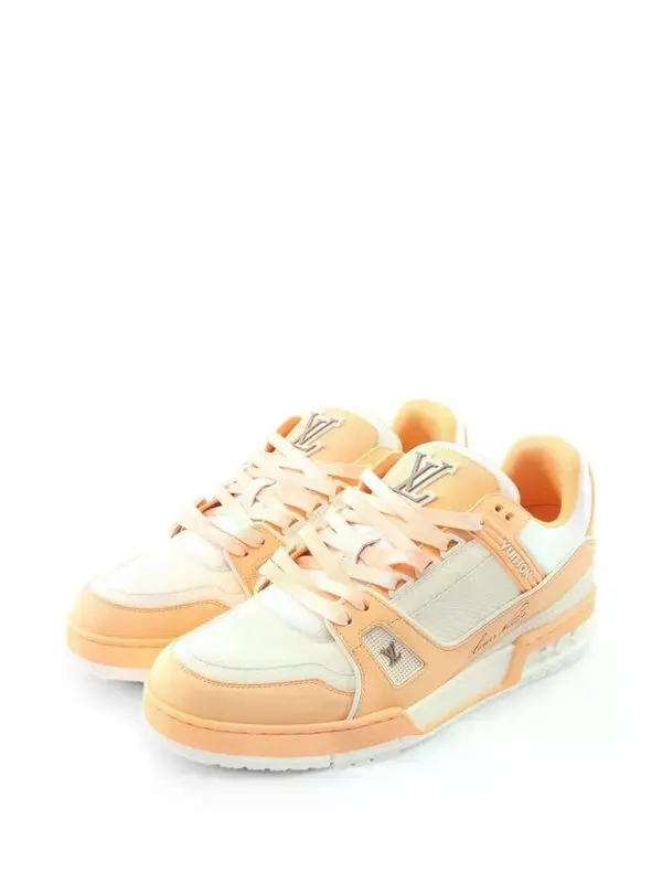 LOUIS VUITTON Trainer Line Sneakers - Orange