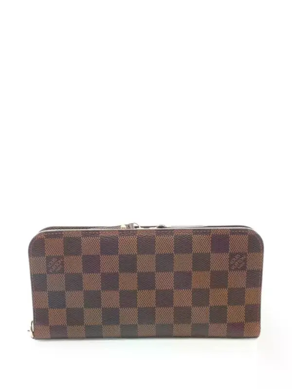 LOUIS VUITTON 2009 Accordion Wallet - Brown