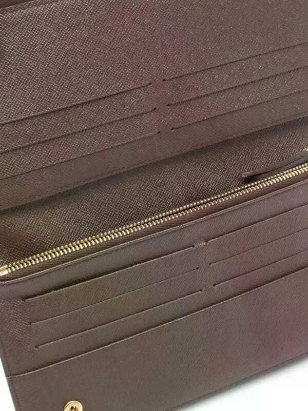 LOUIS VUITTON 2009 Accordion Wallet - Brown