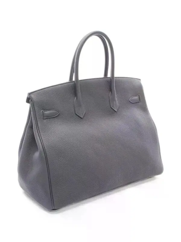 Hermès 2025 35 Birkin Togo Handbag - Grey