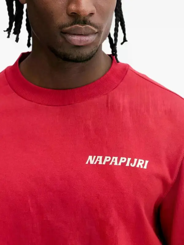 NAPAPIJRI Sol Logo-print Crew-neck Sweatshirt