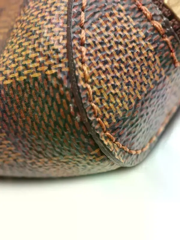 LOUIS VUITTON 2001 Geronimos Damier Ebene Canvas Backpack