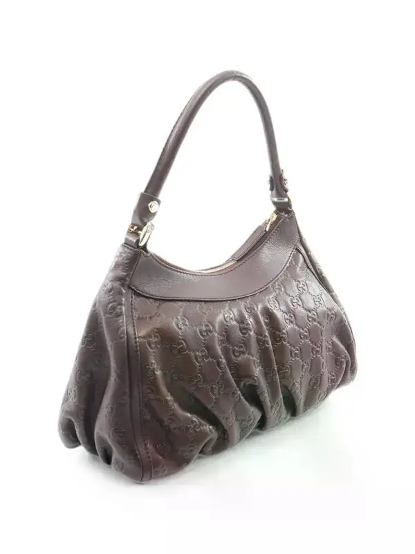 Gucci 2010s Abby Guccissima Shoulder Bag