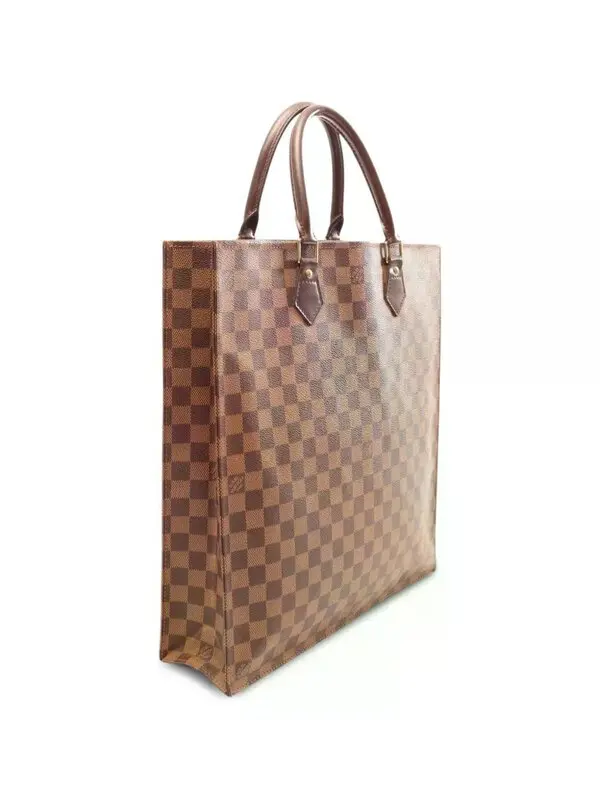 LOUIS VUITTON Sac Plat Damier Ébène Tote Bag