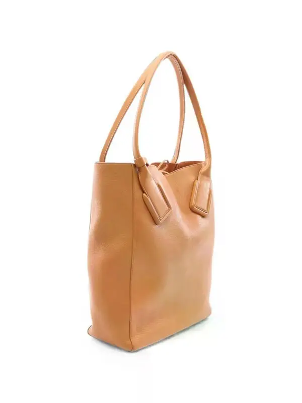 Bottega Veneta 2000s Basket Tote Bag - Neutrals