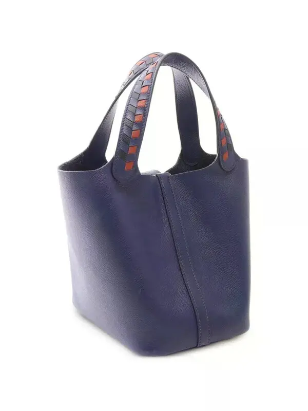 Hermès 2019 Picotin Lock Pm Handbag - Blue