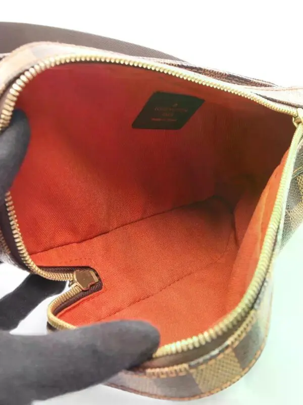 LOUIS VUITTON 2004 Geronimos Damier Ebene Belt Bag