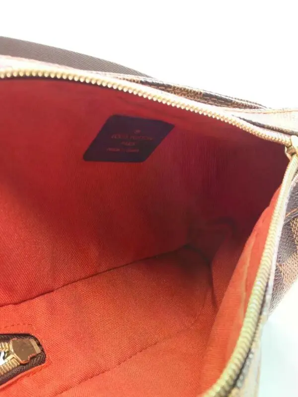 LOUIS VUITTON 2004 Geronimos Damier Ebene Belt Bag