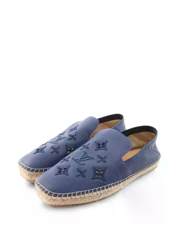 LOUIS VUITTON 2022 Vidal Line Monogram Espadrilles - Blue