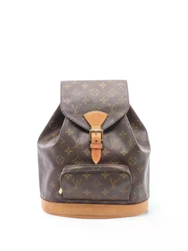 LOUIS VUITTON 1997 Mm Montsouris Backpack - Brown