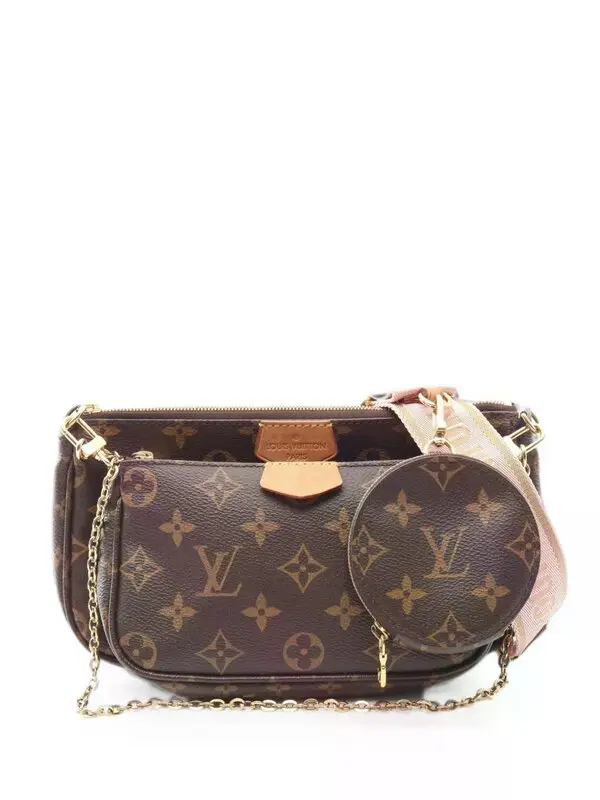 LOUIS VUITTON Multi Pochette Accessoires Monogram Shoulder Bag - Brown