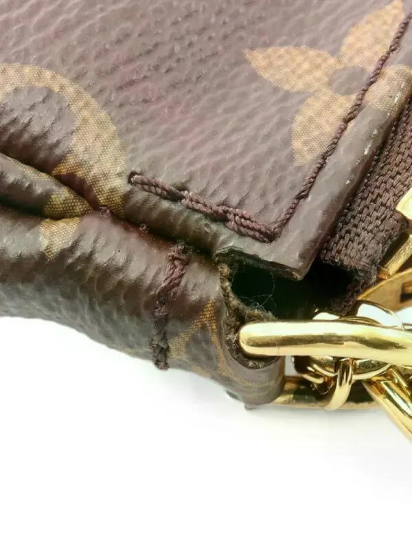 LOUIS VUITTON Multi Pochette Accessoires Monogram Shoulder Bag - Brown