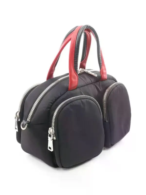 Prada 2010s Triangle-logo Two-way Handbag