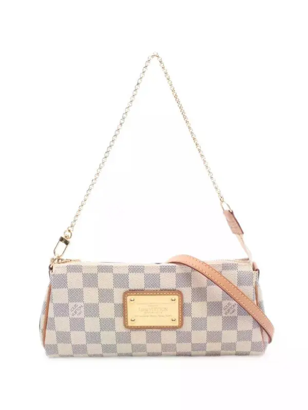 LOUIS VUITTON 2011 Eva Damier Azur Shoulder Bag