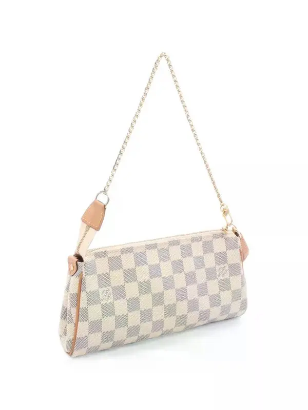 LOUIS VUITTON 2011 Eva Damier Azur Shoulder Bag