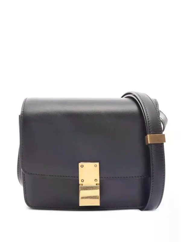 Celine Small Classic Box Shoulder Bag - Black