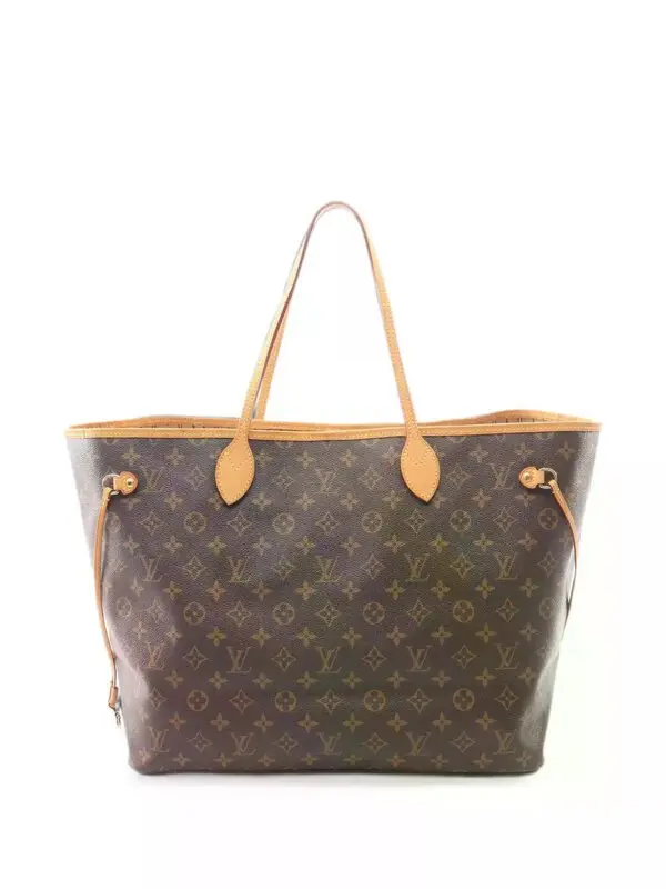 LOUIS VUITTON 2007 Gm Neverfull Tote Bag - Brown