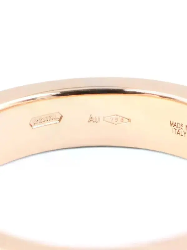 BVLGARI B.zero1 Ring In 18k Rose Gold With Pave Diamonds