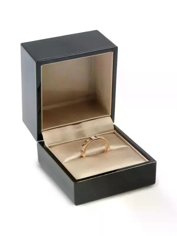 BVLGARI B.zero1 Ring In 18k Rose Gold With Pave Diamonds