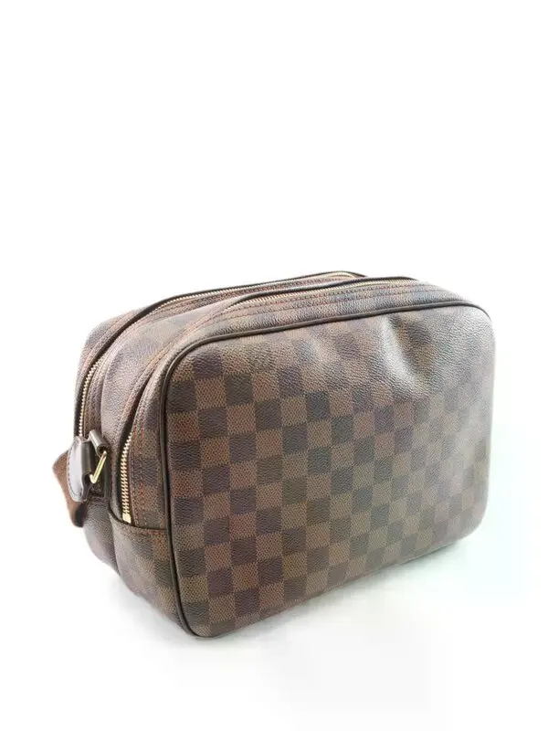 LOUIS VUITTON 2007 Pm Reporter Damier Ebene Messenger Bag