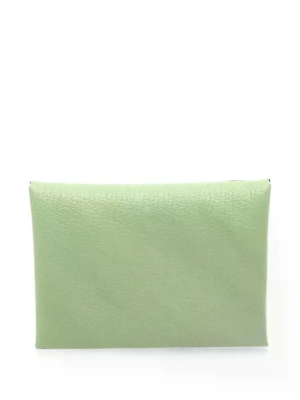 Hermès 2024 Calviduo Coin Purse - Green