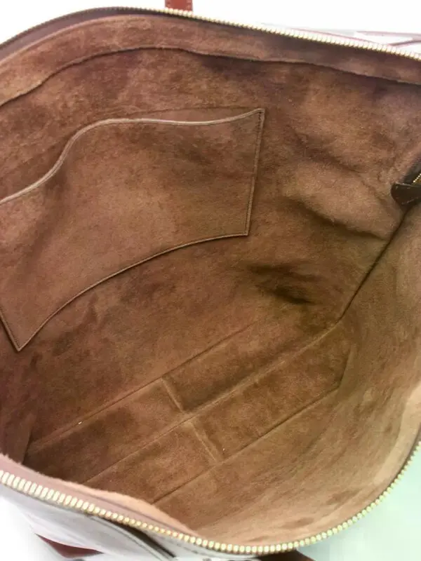 Celine Luggage Leather Tote Bag