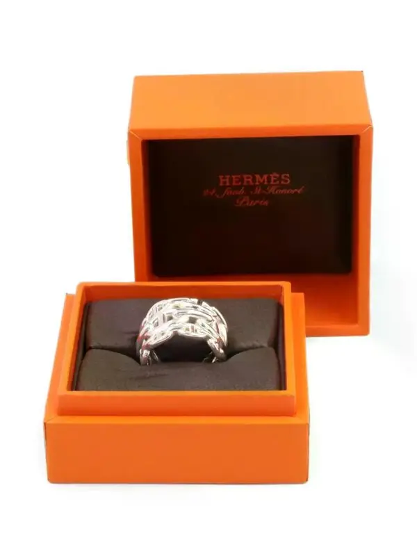 Hermès 2010s Chaîne D'ancre Enchene Gm Ring