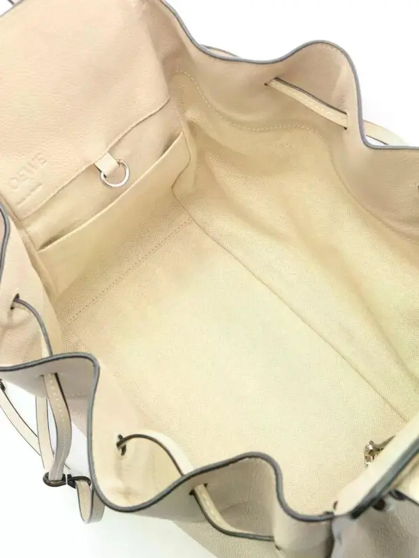 Loewe Hammock Drawstring Shoulder Bag - Neutrals