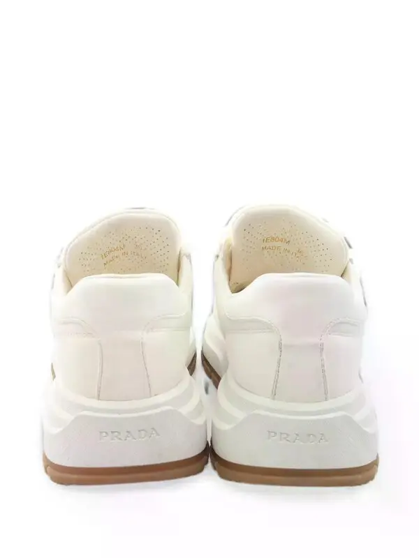 Prada 2010s Prax 01 Triangle-logo Low-top Sneakers