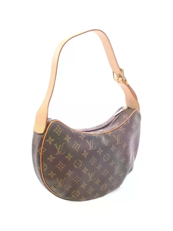 LOUIS VUITTON Croissant Monogram Shoulder Bag - Brown