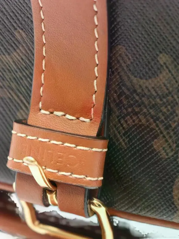 Celine 2010s Medium Folco Shoulder Bag