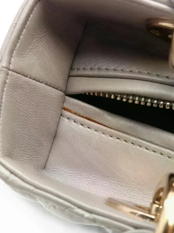 Dior Lady Tote Bag - Grey