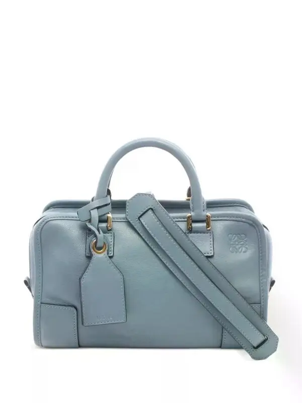 Loewe Amazona23 Leather Handbag - Blue