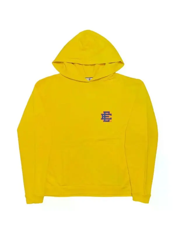 ERIC EMANUEL Logo-print Hoodie - Yellow