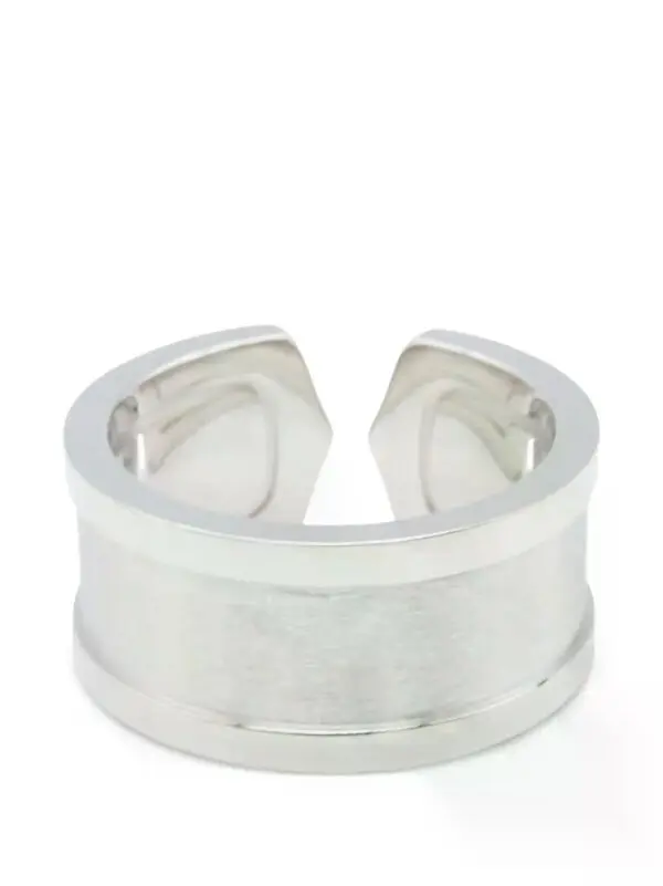 Cartier C2 Lm Open Ring In White Gold