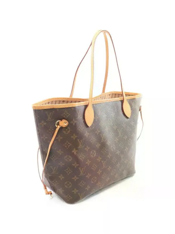 LOUIS VUITTON 2011 Mm Neverfull Monogram Shoulder Bag - Brown