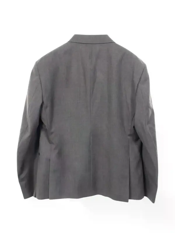LOUIS VUITTON 2010s Embossed Logo Tailored Blazer