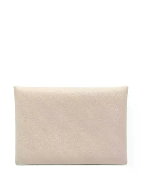 Hermès Calviduo Evercolor Coin Purse - Neutrals