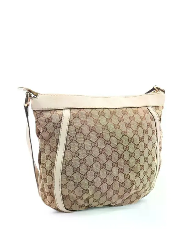 Gucci 2000s Abby Gg Shoulder Bag - Neutrals