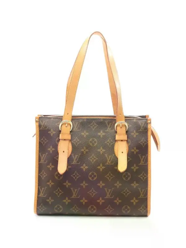 LOUIS VUITTON Popincourt Monogram Tote Bag - Brown