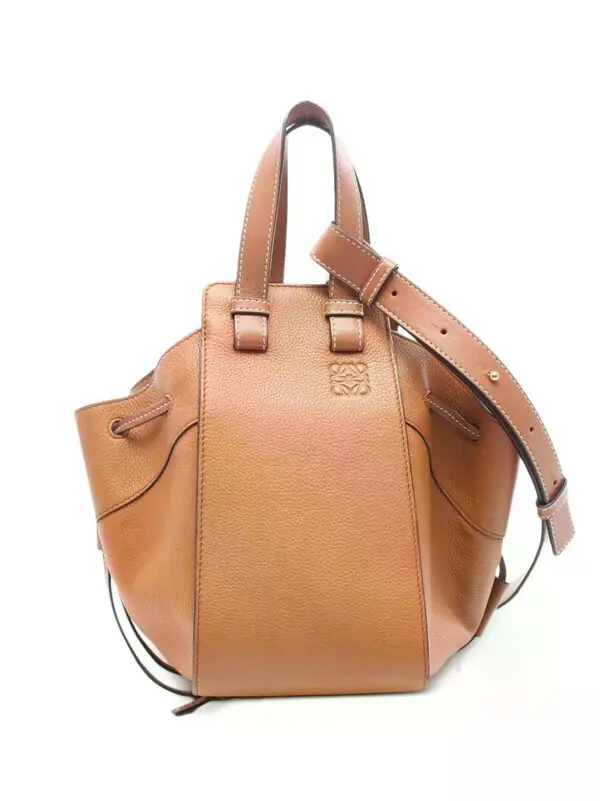 Loewe 2000s Hammock Bucket Bag - Brown