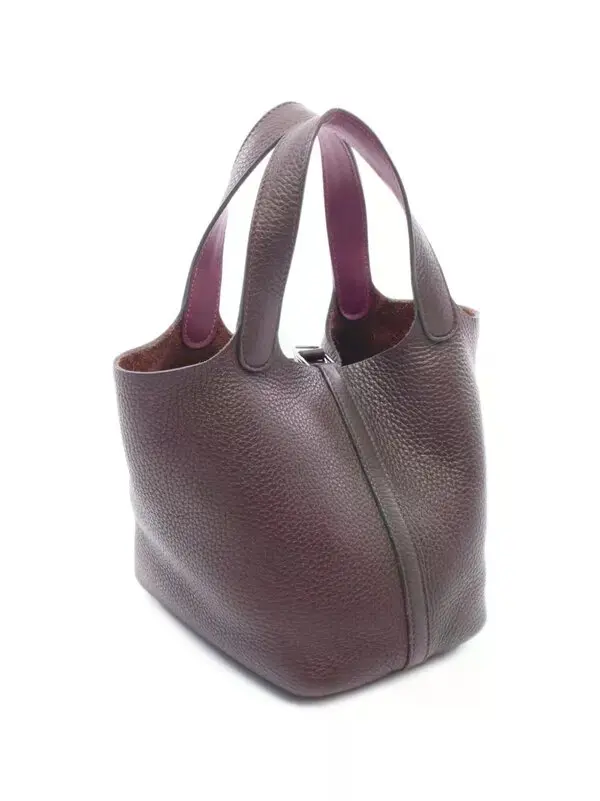 Hermès 2022 Pm Picotin Lock Éclat Leather Handbag
