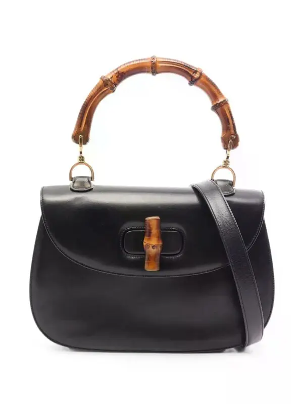 Gucci 2000s Bamboo Tote Bag