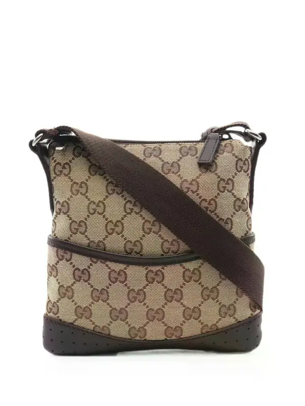 Gucci 2000s Gg Canvas Mini Shoulder Bag - Neutrals