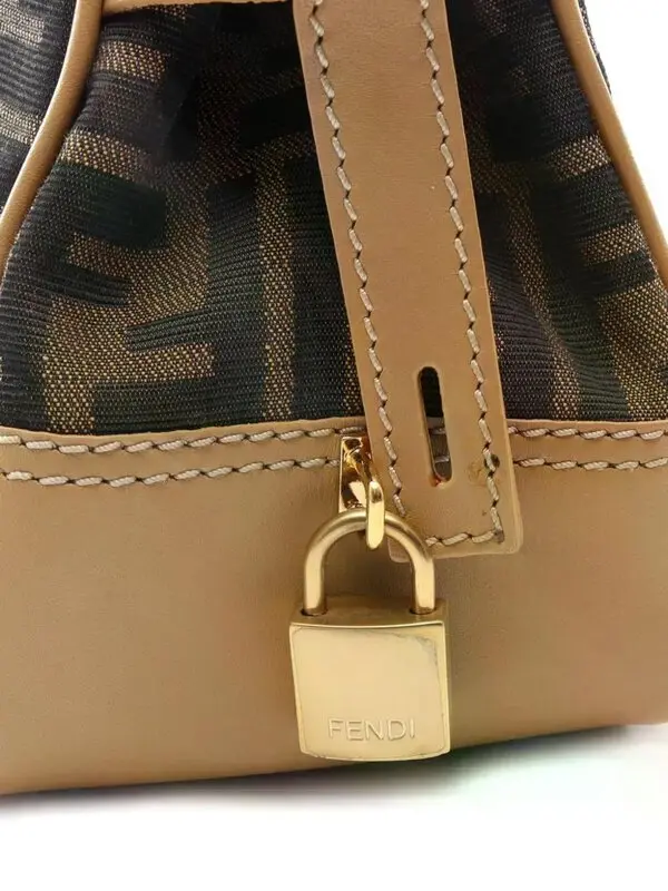 Fendi Zucca Boston Bag