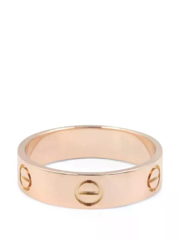 Cartier 18kt Rose Gold Love Ring - Pink