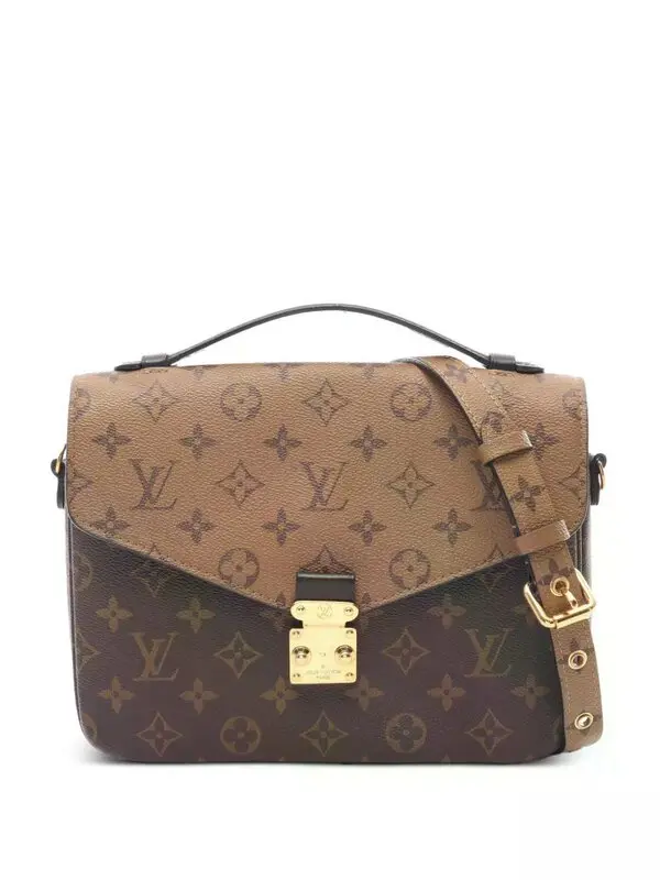 LOUIS VUITTON Metis Monogram Reverse Shoulder Bag - Brown