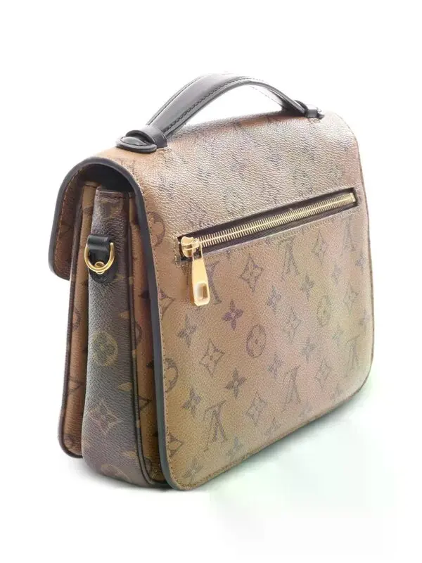 LOUIS VUITTON Metis Monogram Reverse Shoulder Bag - Brown