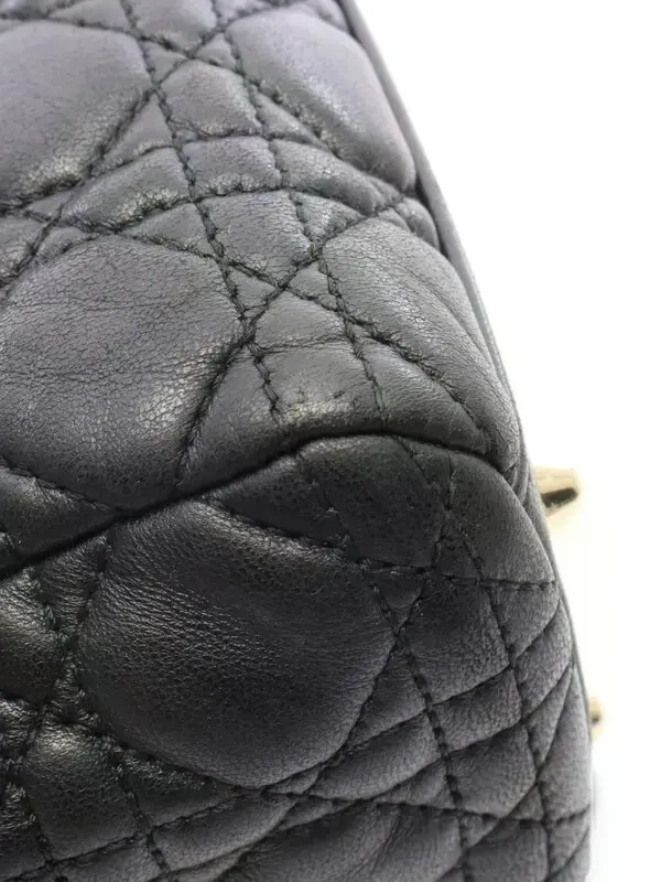 Dior 2000s Cannage Chain Tote Bag