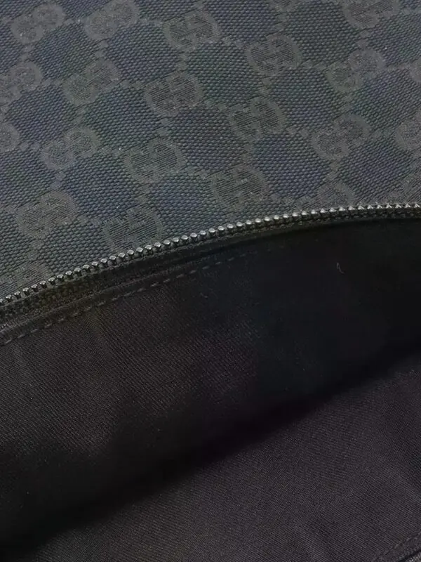 Gucci Gg Canvas Perforated Detail Cross Body Bag
